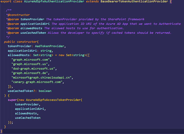 How to use a Kiota client for a SharePoint framework API